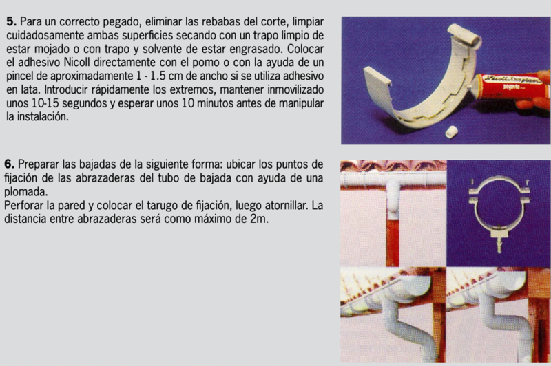 Canaletas de techo – Ganflow